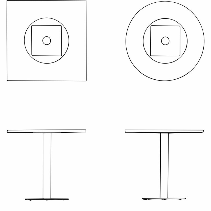 Disc Base - Tables for Business